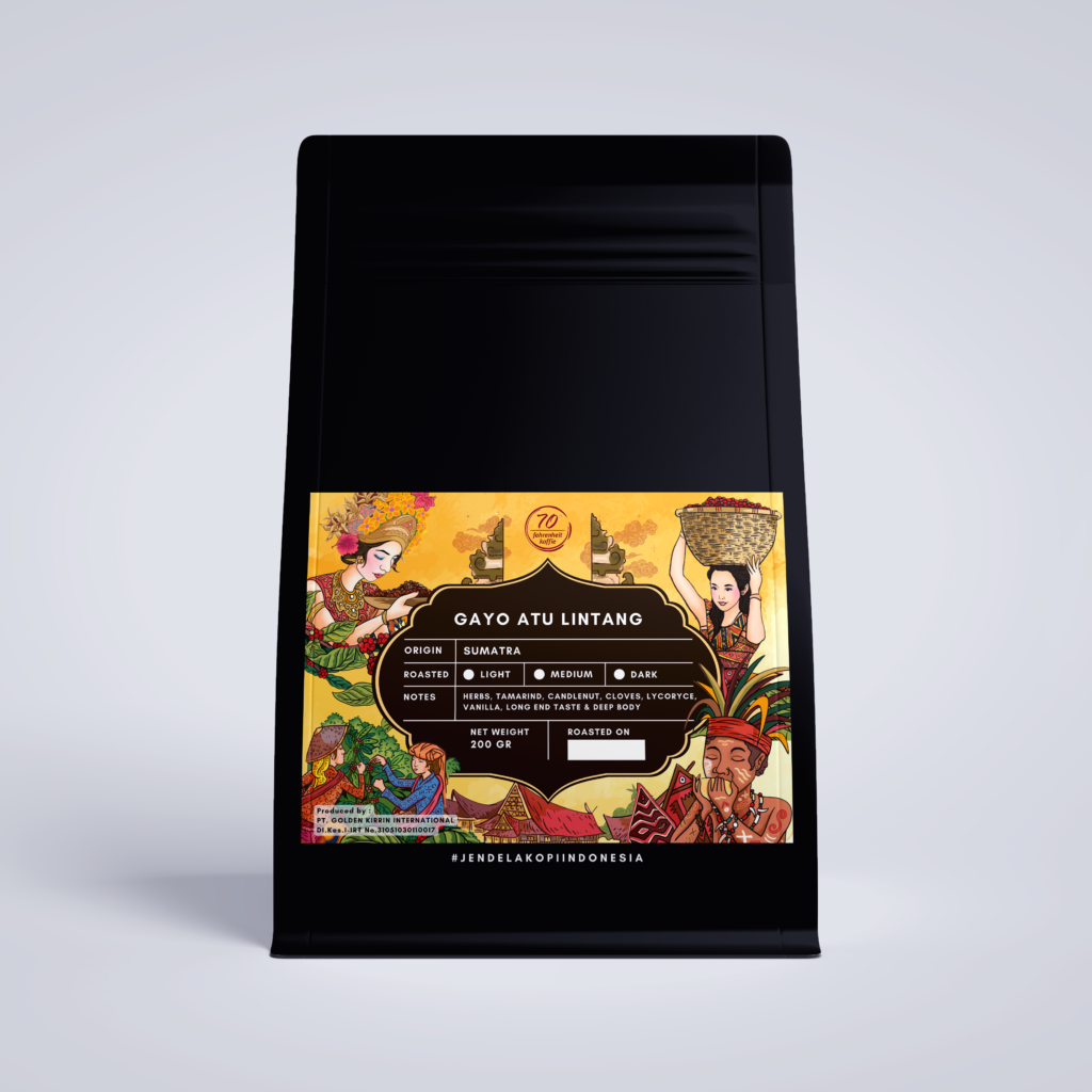 Gayo Atu Lintang - 70 Fahrenheit Koffie Factory